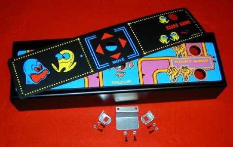 Pac-Man Control Panel Vs. Ms. Pac-Man Control Panel | Museum of the ...